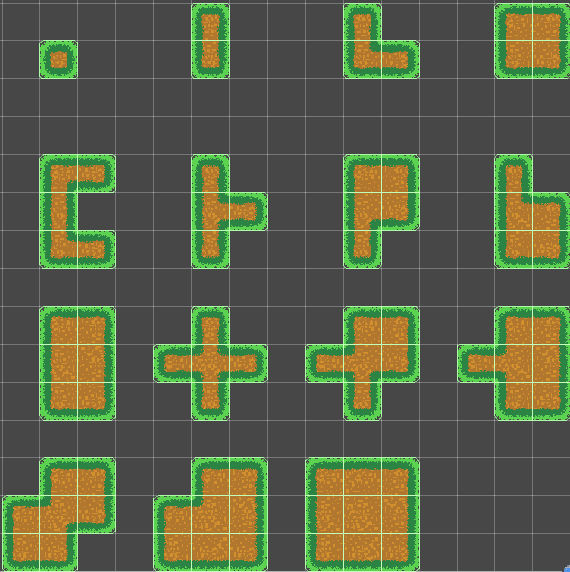 Unity记录3.2-地图-Tilemap中Terrain的连接规则 - 无镣之涯